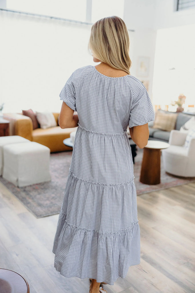 Serena in Grey Check – Skirtz & Co